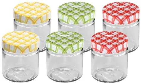 TESCOMA Zavařovací sklenice DELLA CASA 200 ml, 6 ks