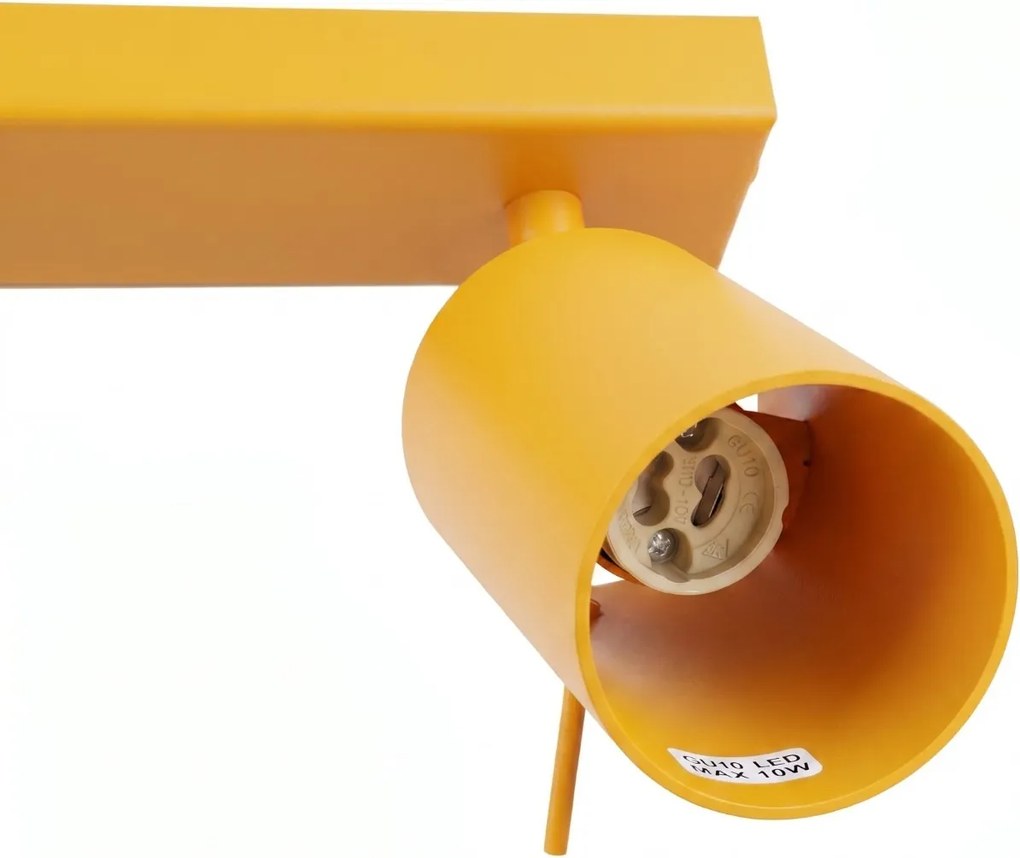 Sollux Lighting Stropní svítidlo RING 6L žluté