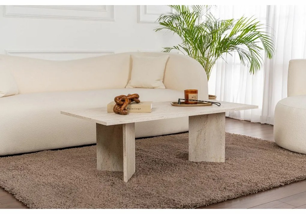 Konferenční stolek Sabin Travertine