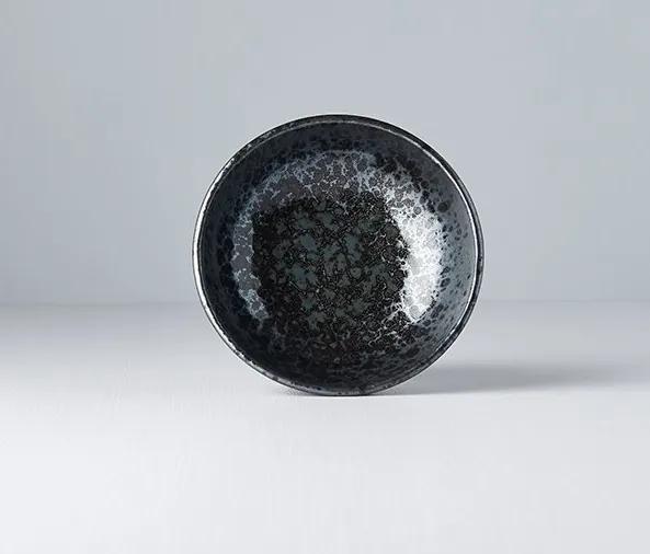 Black Pearl malá miska Made in Japan, průměr 13 cm, výška 4,5 cm, keramika, handmade