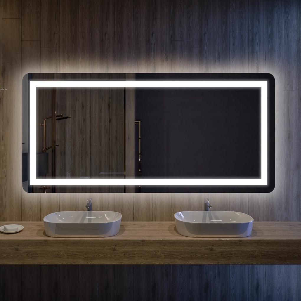 Koupelnové zrcadlo s LED podsvícením L63