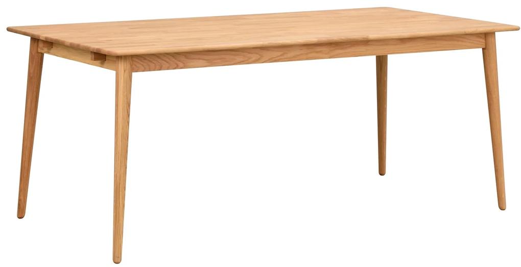 Přírodní dubový  jídelní stůl Rowico Ennis, 180/280 cm