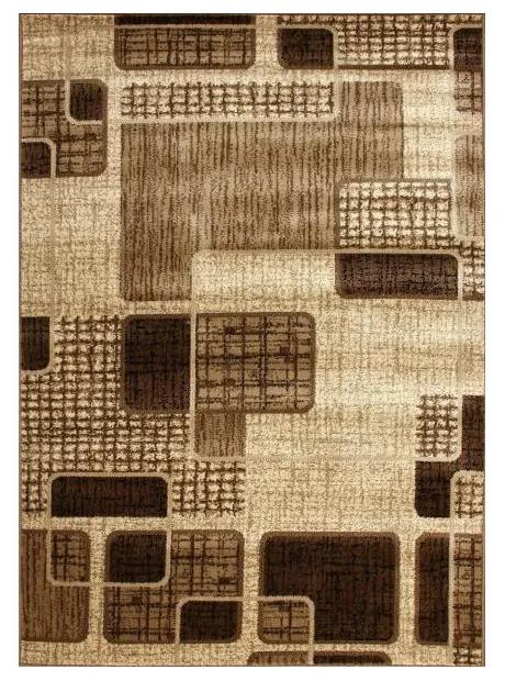 Kusový koberec Gran hnědý 80x150cm
