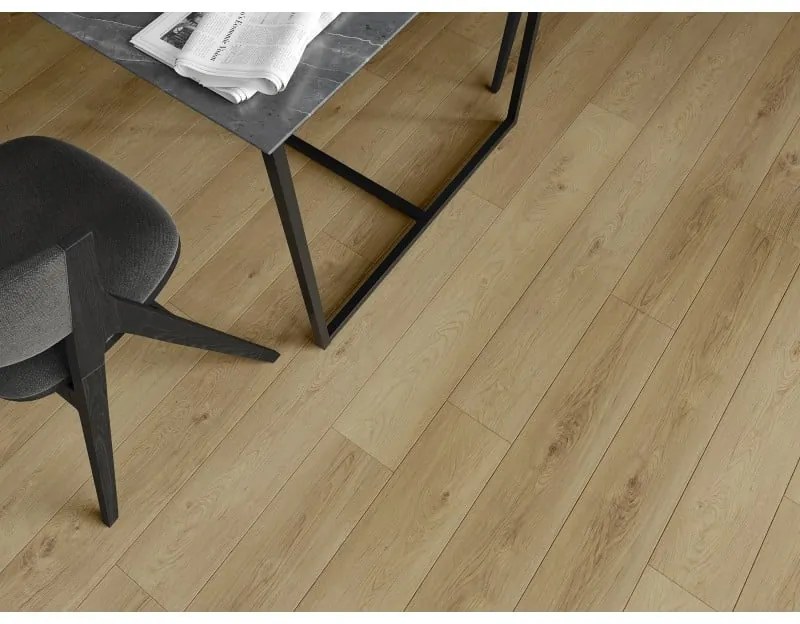 Mexen Anniston, vinylová podlaha 1240x182 mm SPC 6,5 mm, IXPE 1,5 mm, 4stranná V-drážka, dub, F1038-1240-182-505-4V1-01