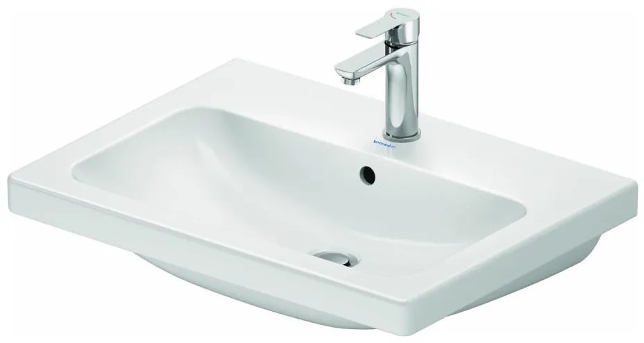 Duravit 23996500002 - Závěsné umyvadlo D-CODE 65x48 cm keramika/lesklá bílá