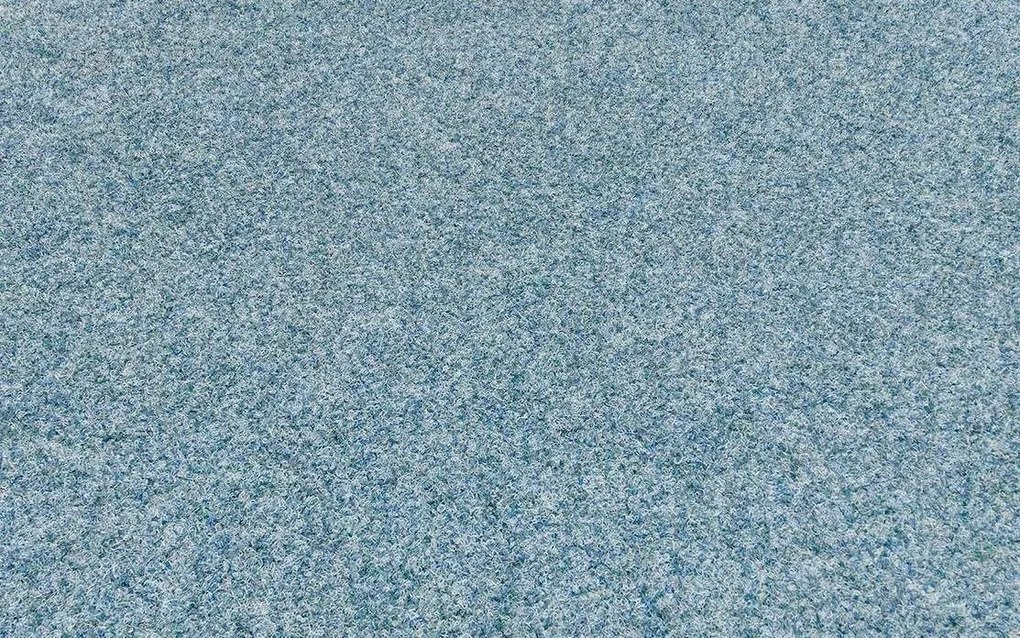 VEBE FLOORCOVERINGS BV Metrážový koberec RAMBO 77 světle modrý BARVA: Modrá, ŠÍŘKA: 4 m