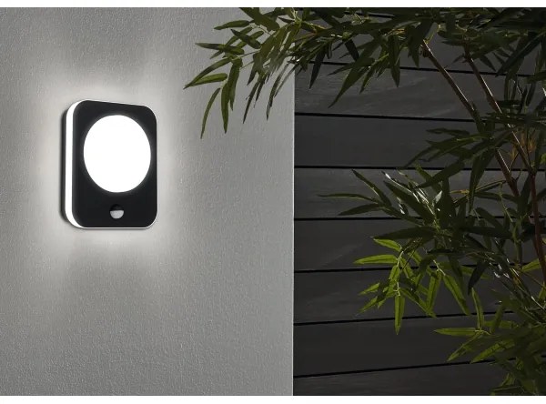 Eglo 99584 - LED Venkovní nástěnné svítidlo se senzorem MADRIZ LED/9W/230V IP44