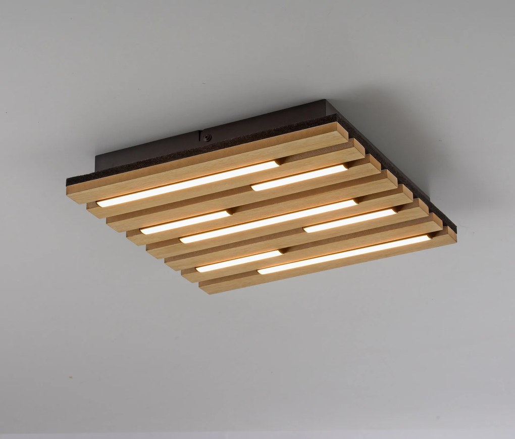 Tchibo - Stropní svítidlo s akustickým panelem Just Light, čtvercové
