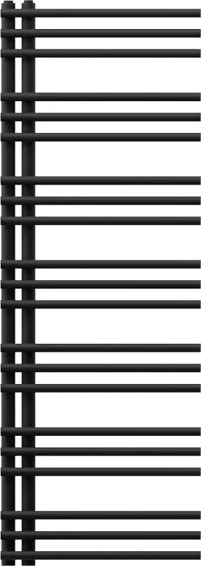 Mexen Neptun dekorativní koupelnový radiátor 1400 x 500 mm, 532 W, černý - W101-1400-500-00-70