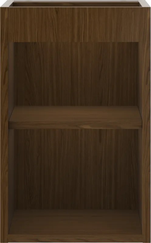 Mexen Box-A, závěsná skříňka 30 cm, ořech, 91AX1-0300-470-1-86