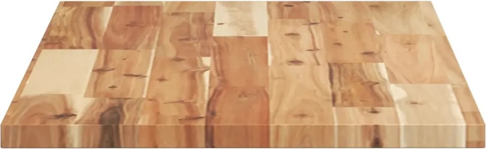 Koupelnová deska napuštěná olejem 80x40x2 cm masivní akácie 3279688