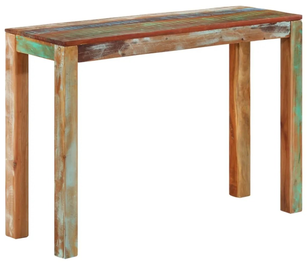 Konzolový stolek 110 x 35 x 76 cm masivní recyklované dřevo 337271