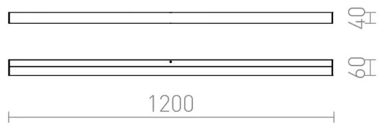 RED-Design Rendl-R12406-LED Koupelnové osvětlení zrcadla LEVIA LED/24W/230V IP44