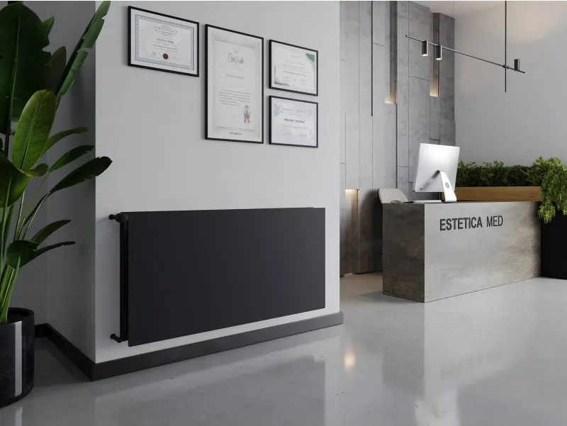 Mexen CHF20 Hygiene Flat deskový radiátor 300 x 400 mm, boční připojení, 227 W, antracit - W420HF-030-040-66