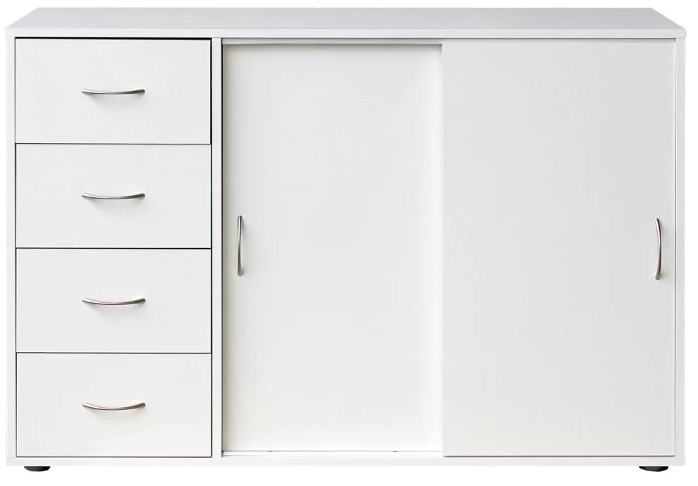 Idea IDEA Prádelník 4 zásuvky + 2 dveře 1503 bílý