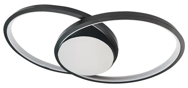 Stropní LED svítidlo Focus, 2x LED 40w, 4000k, b