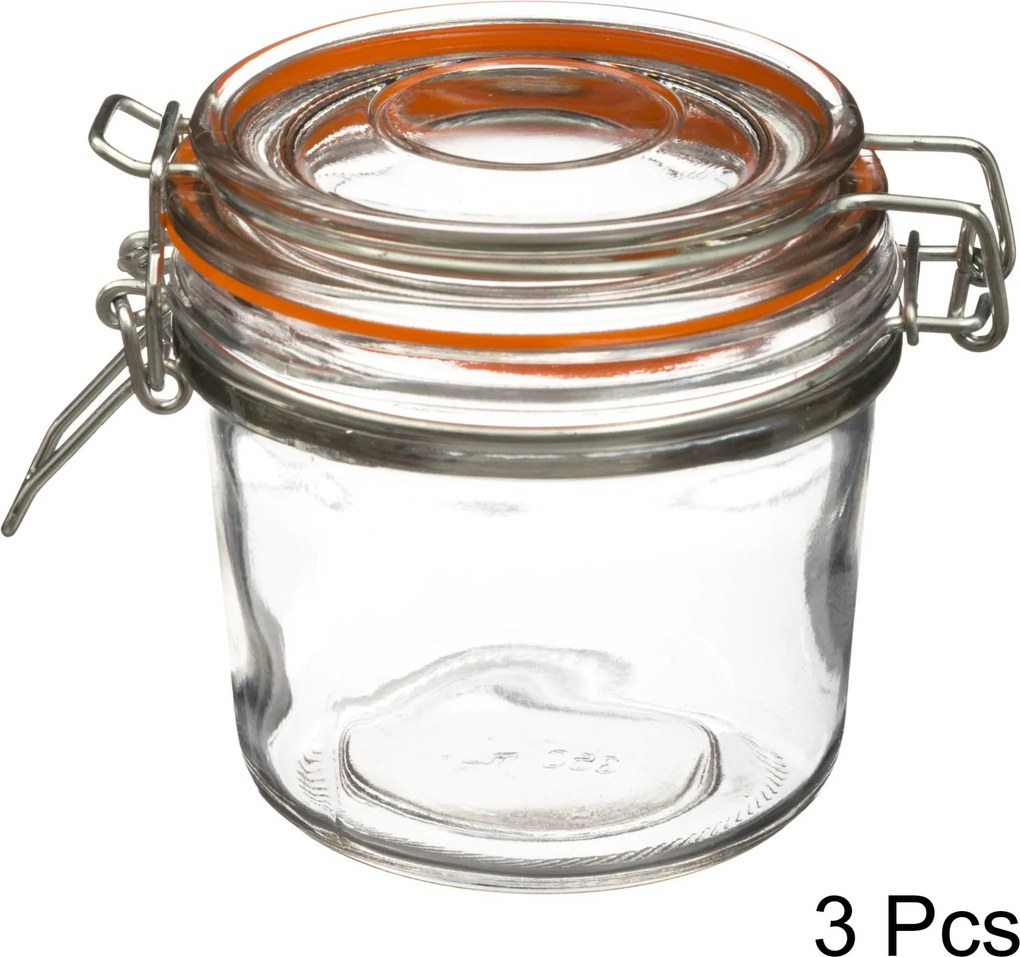 Zavařovací sklenice, 350 ml, 3 kusy