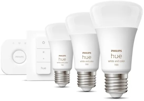 Základní sada Philips Hue WACA 3xE27/9W 2000-6500K + zařízení k propojení