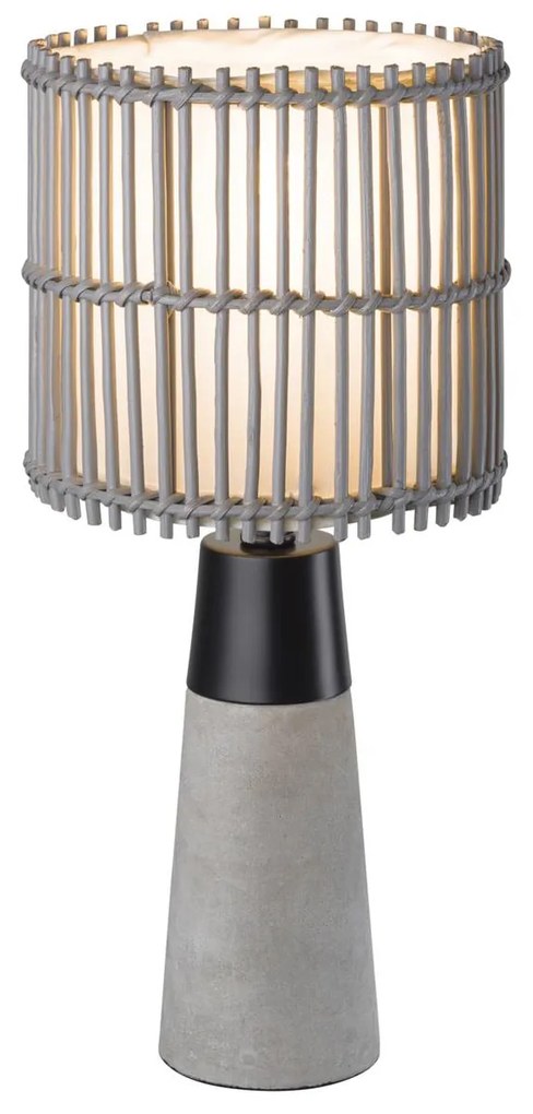 Stolní lampa PANTANI, 1xE14, 40W, šedá, 15x34cm Globo PANTANI 24139