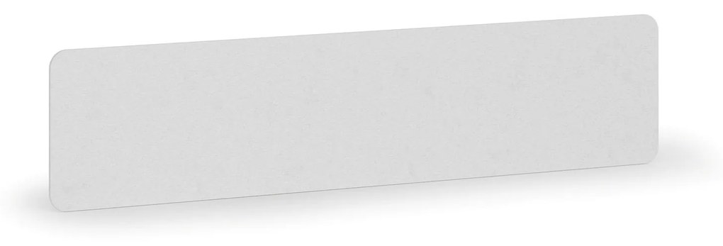 Akustická nástěnka 180 x 40 cm, bílá