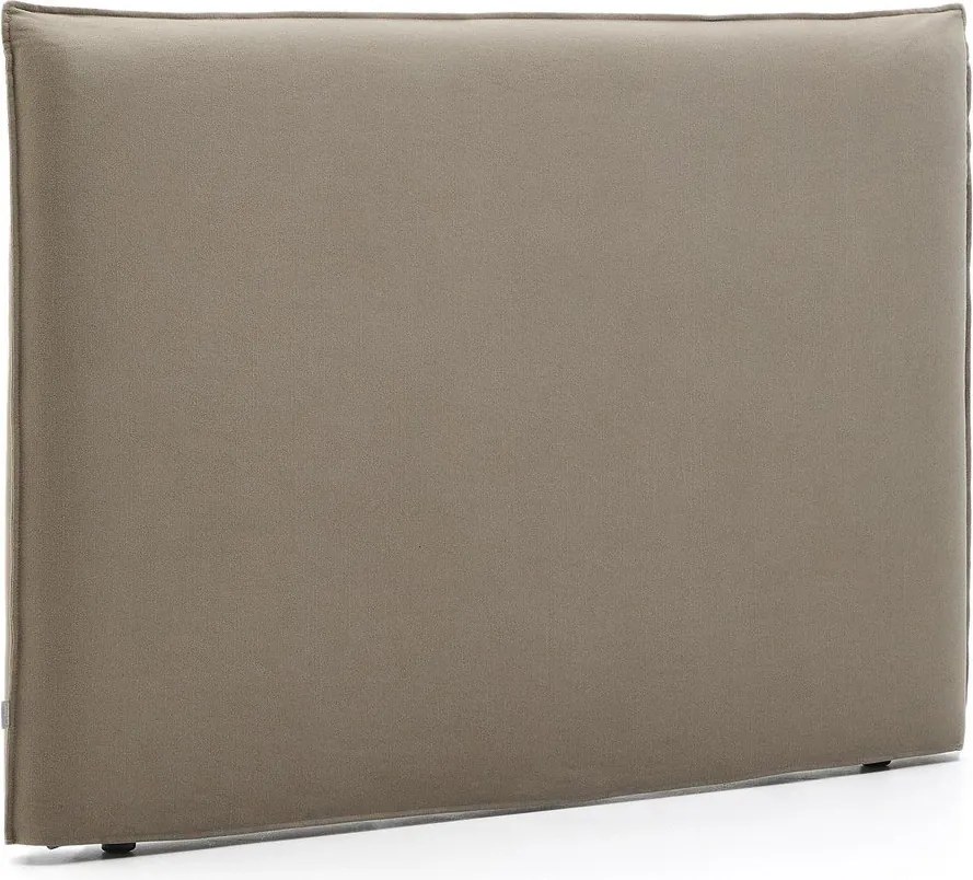 Taupe čalouněné čelo postele 180x118 cm Jaira – Kave Home