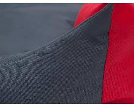Pelíšek ECO XL červený / šedý