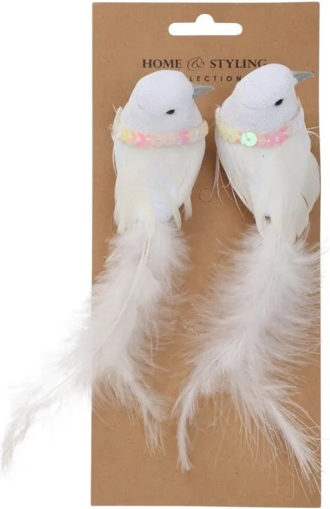 Sada ptáčků na klipu 16 cm