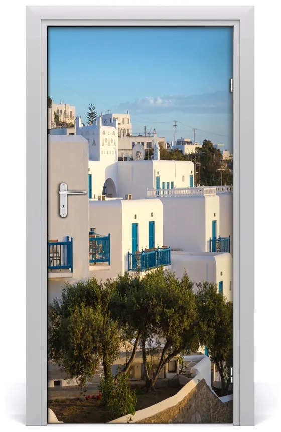 Fototapeta samolepící na dveře Mykonos Řecko 85x205 cm