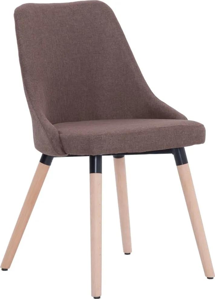 vidaXL Jídelní židle 2 ks textil [283632] Barva: taupe