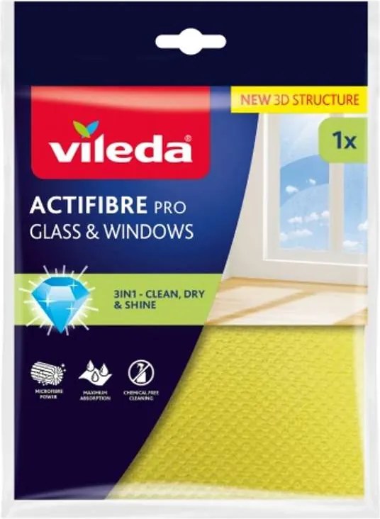 Vileda - Mikrohadřík na okna Actifibre 183298