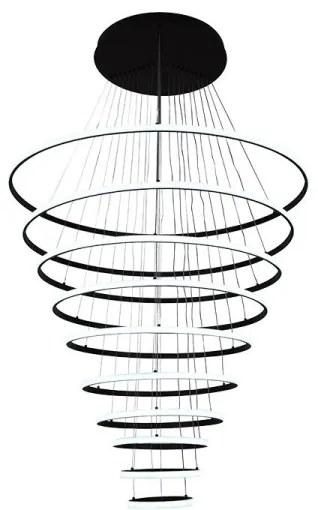 LED Stmívatelný lustr na lanku LED/365W/230V 3000-6500K + dálkové ovládání
