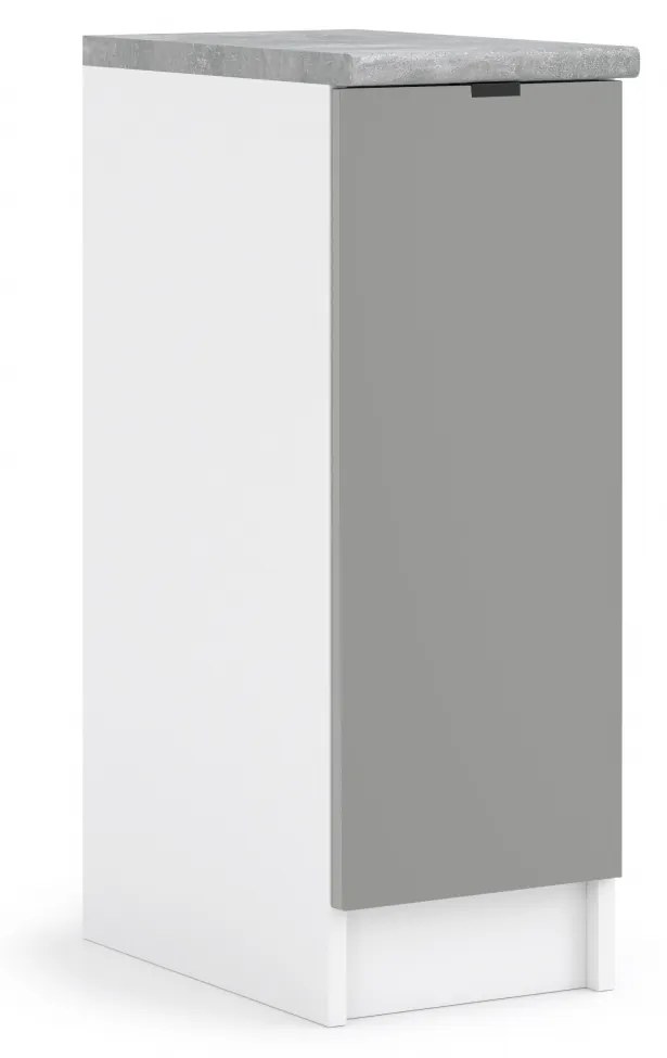 Kuchyňská skříňka spodní 30 cm - LAM KR30 - Dvířka LETTY