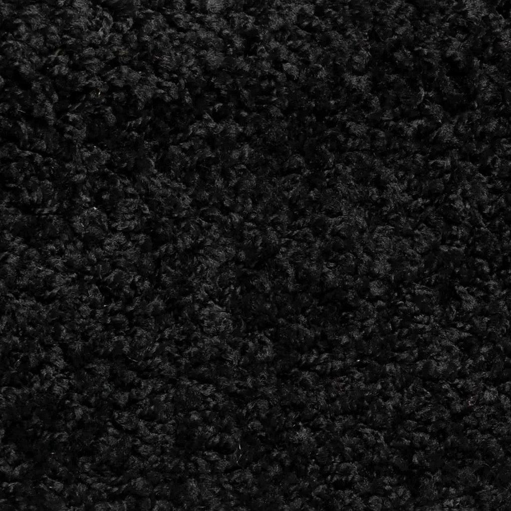Schodové rohože 30 ks 56 x 17 x 3 cm černé, půlkulaté 3365800