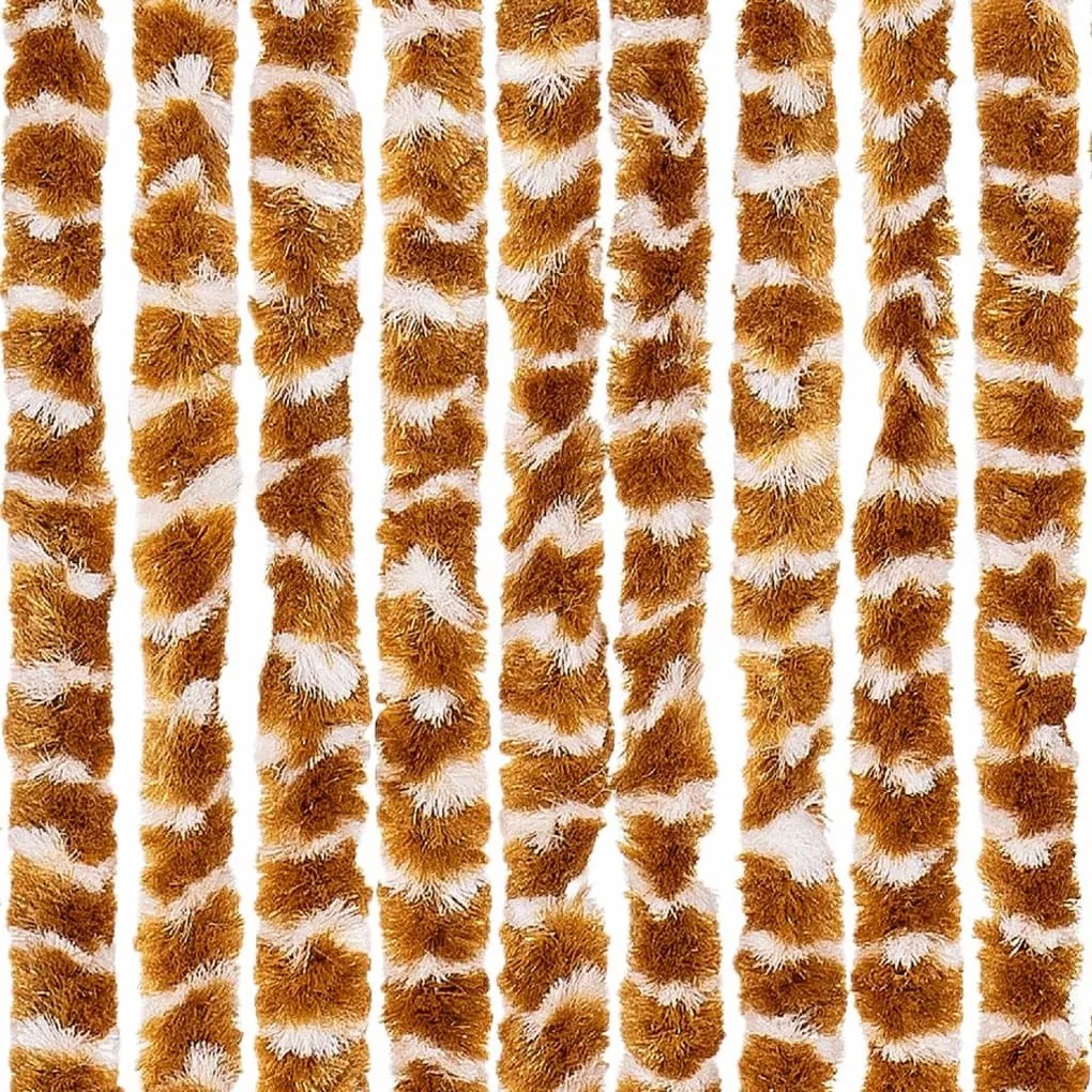 vidaXL Závěs proti hmyzu 100 x 220 cm žinylka [284281] Barva: Šedá a bílá