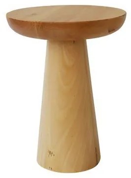Přírodní odkládací stolek Tucas Home Mushroom, 40 cm
