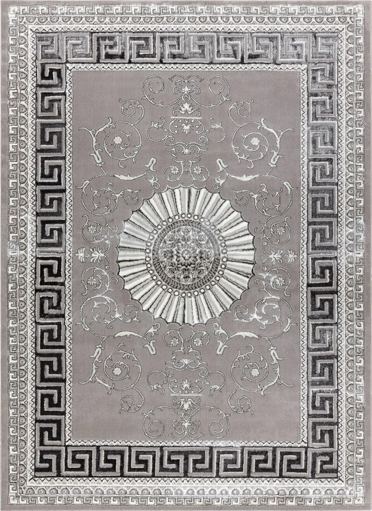 Dywany Łuszczów, Kusový koberec Bliss Z160AZ246 grey, 80x150, šedá, kancelář