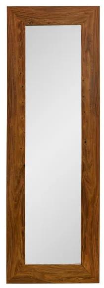 Zrcadlo 60x170 z indického masivu palisandr Barva Barva č. 3 - Světlé Medová  MRR-60170