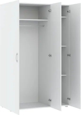 Šatní skříň Campelo II, bílá