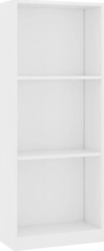 vidaXL 3patrová knihovna 40 x 24 x 108 cm dřevotříska [800828] Barva: dub sonoma