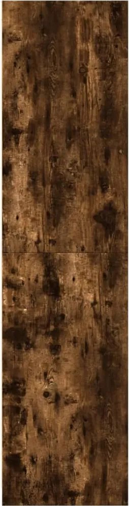 Šatní skříň kouřový dub 50 x 50 x 200 cm kompozitní dřevo 3307715