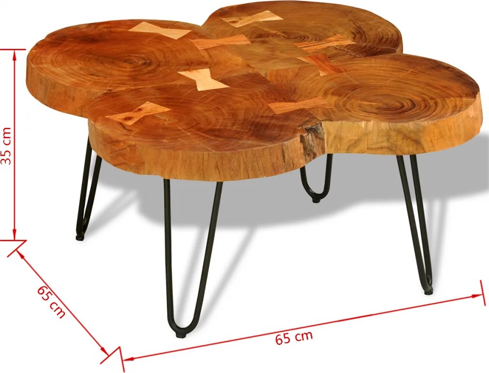 Konferenční stolek Sheesham 35cm
