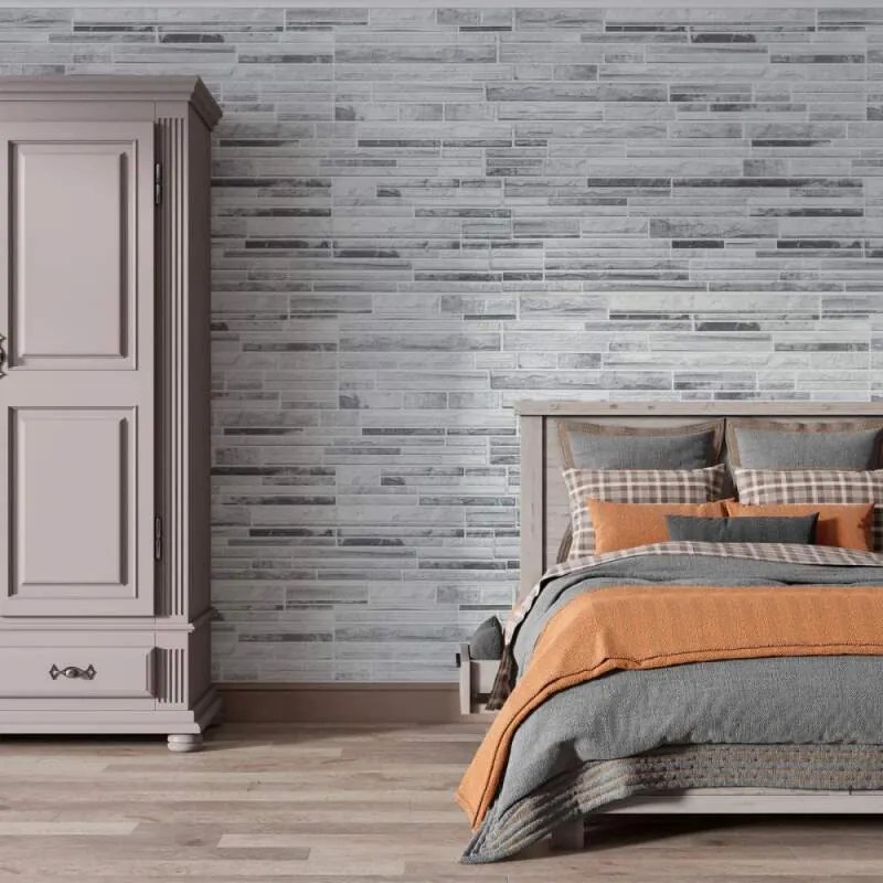 3D obkladový omyvatelný panel PVC Volcanic brick (960x500)
