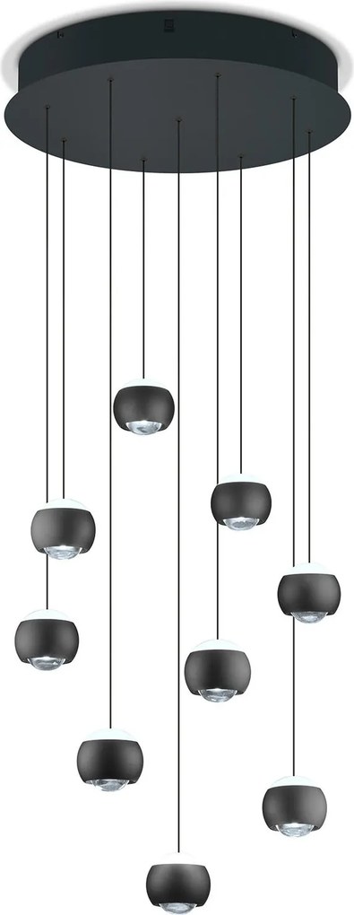 XXXLutz ZÁVĚSNÉ LED SVÍTIDLO, 54.0/200.0 cm Trio Leuchten - Závěsná světla - 004102109602