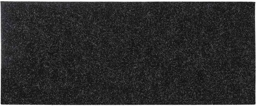 Schodové rohože samolepicí 30 ks 60 x 25 cm černé obdélníkové 3365705