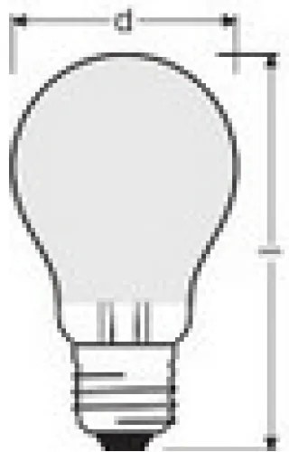 LED žárovka E27 OSRAM 11W (100W) teplá bílá (2700K)