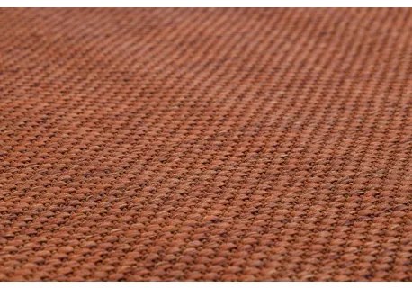 koberec FLAT 48663/120 SISAL terakota HLADKÝ velikost 140x200 cm | krásné koberce cz