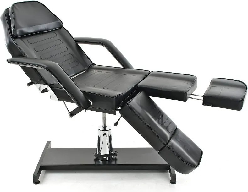 Hydraulické kosmetické lehátko Split – černá