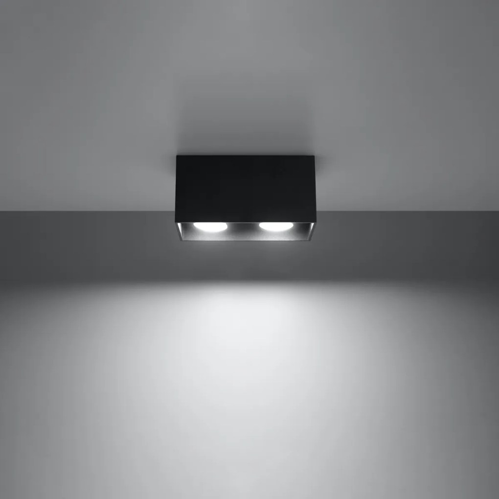 Sollux Lighting Stropní svítidlo QUAD černé