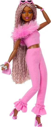 Mattel Barbie HYV28 Deluxe Style růžová módní panenka