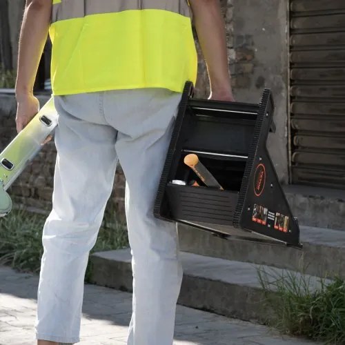 Ladder Levler 172,4 kg Load PP Leveling Nářadí s úložným prostorem pro nerovný povrch